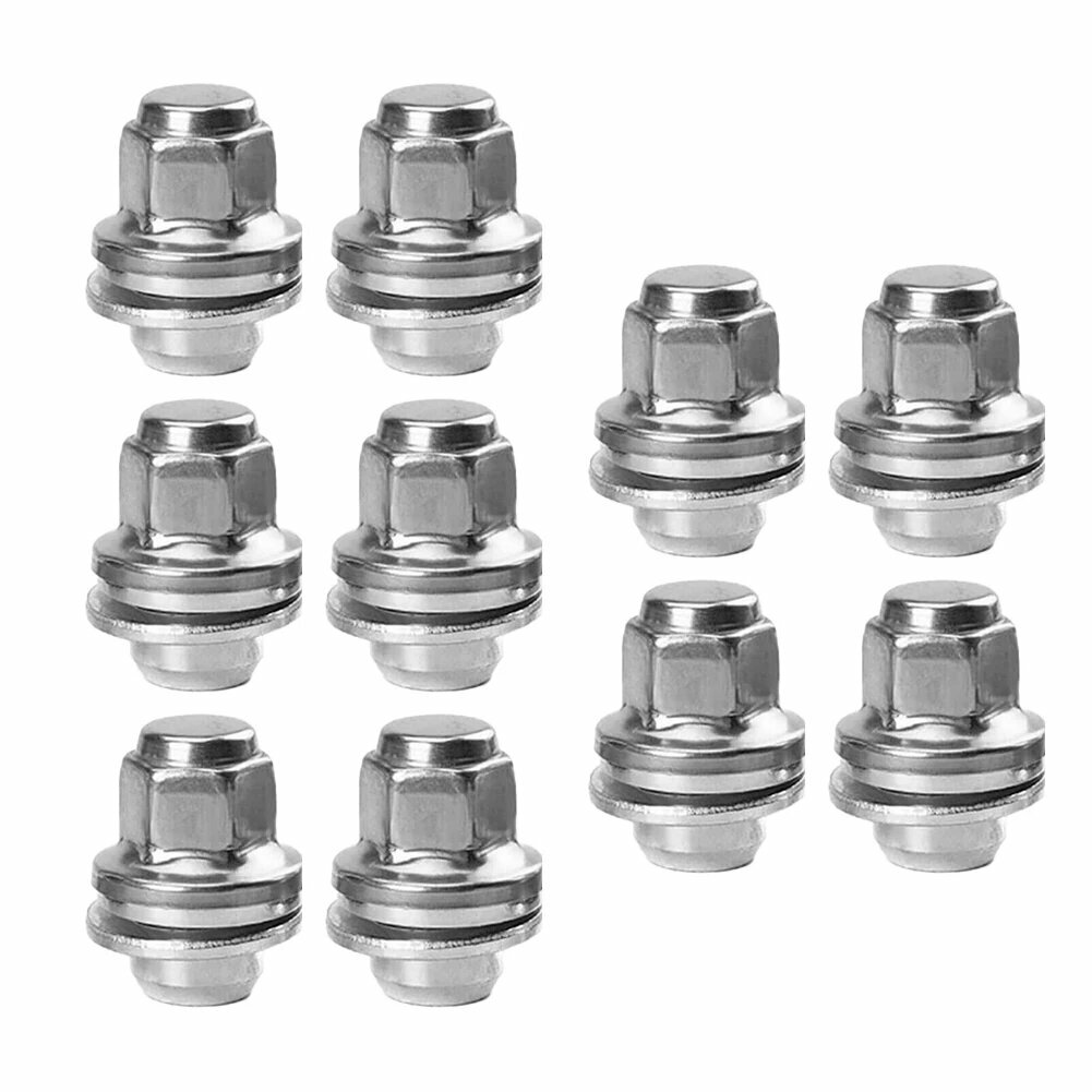 10 шт. винты для автомобильной ступицы, гайки для колес, болты для автомобильных шин для Jaguar, винты для ступицы колеса F-TYPE, износостойкие детали, автомобильные аксессуары