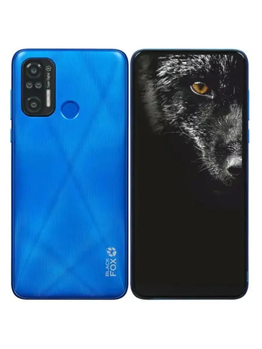 6.8" Смартфон B10+ LTE 2+64 ГБ голубой РСТ