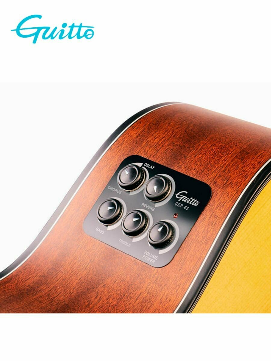 Звукосниматели для акустической гитары Guitto GGP-02