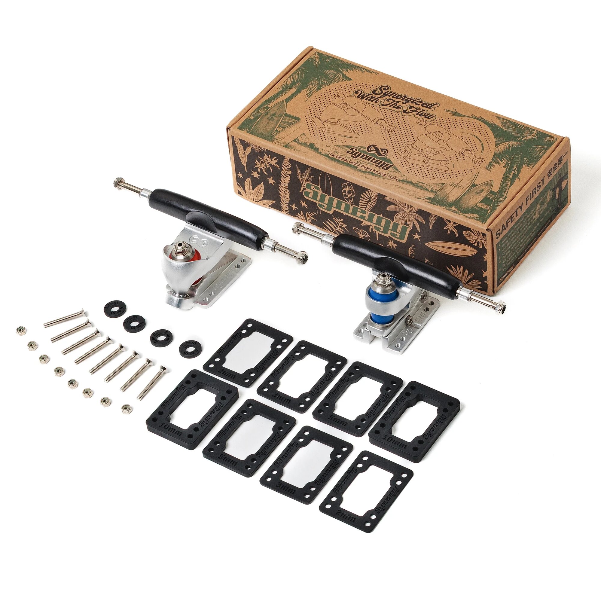 Траки Synergy Surfskate, алюминий 6061-T6, Truck Set