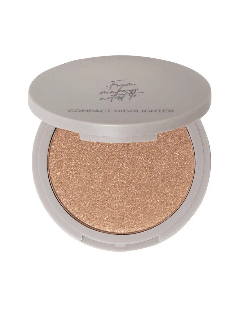 Хайлайтер 02 Gold tan, компактный, кремовый, 1.35г, для всех типов кожи