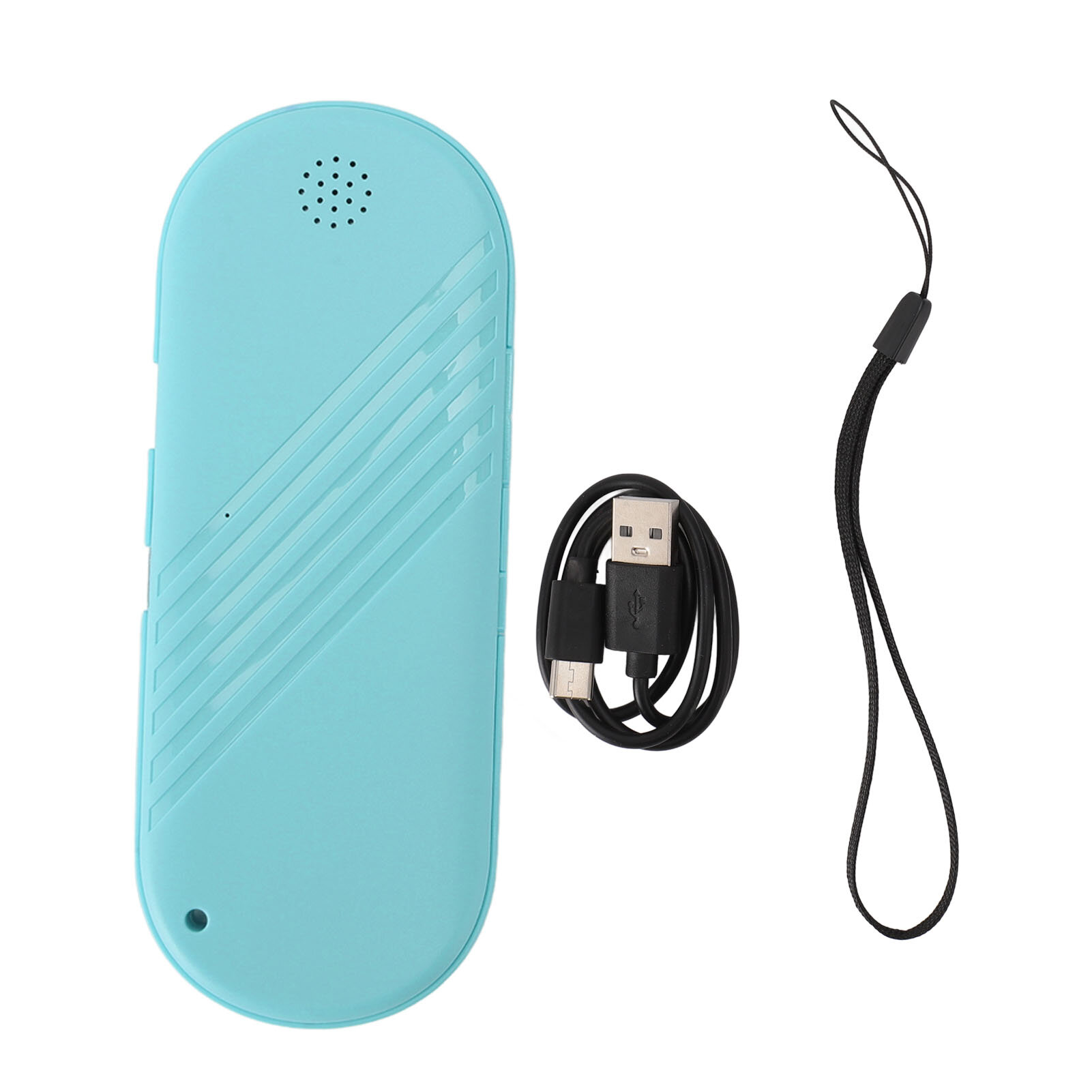 Bluetooth-динамик-подушка для сна Мини-динамик с костной проводимостью Стерео басы с таймером отключения Регулятор громкости Портативный динамик-подушка Небесно-голубой