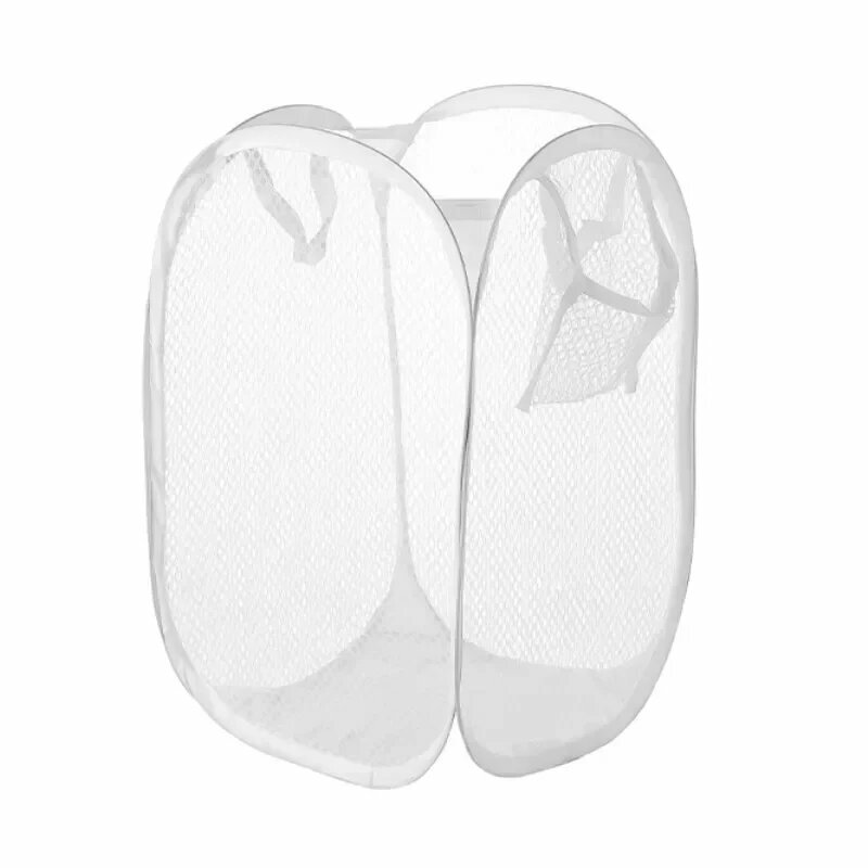 Складная сетчатая корзина для белья, Белый MMJYSLIM