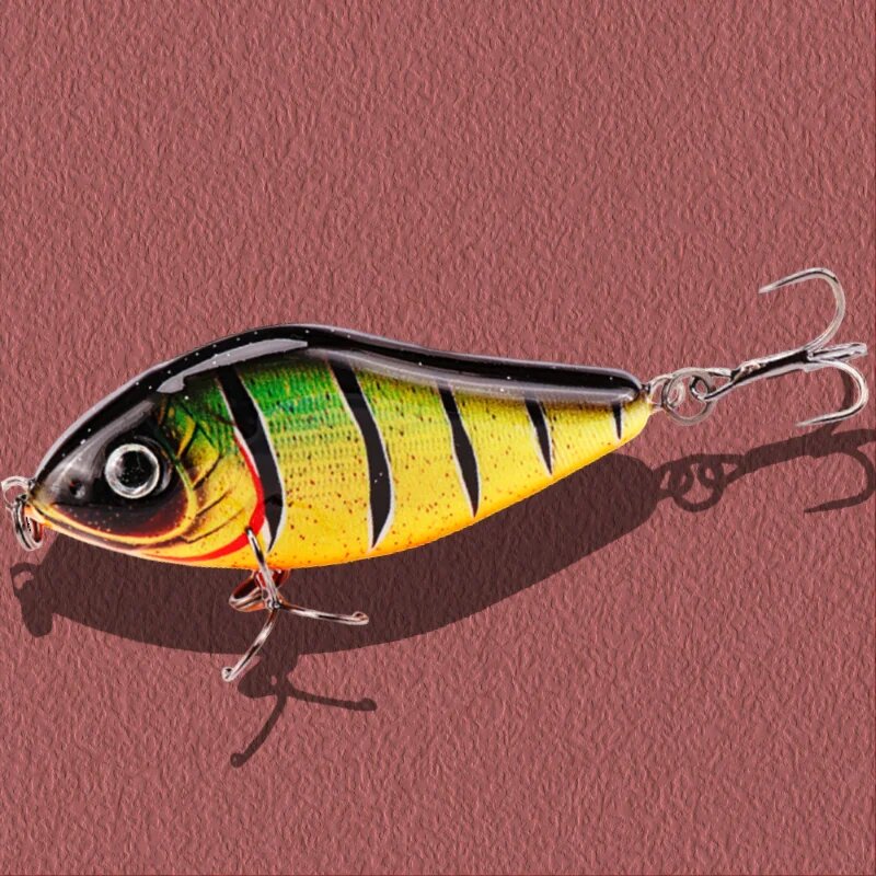 Тонущие воблеры Hunt House Salmo Slider 60/80/100 мм 60mm-15g, B