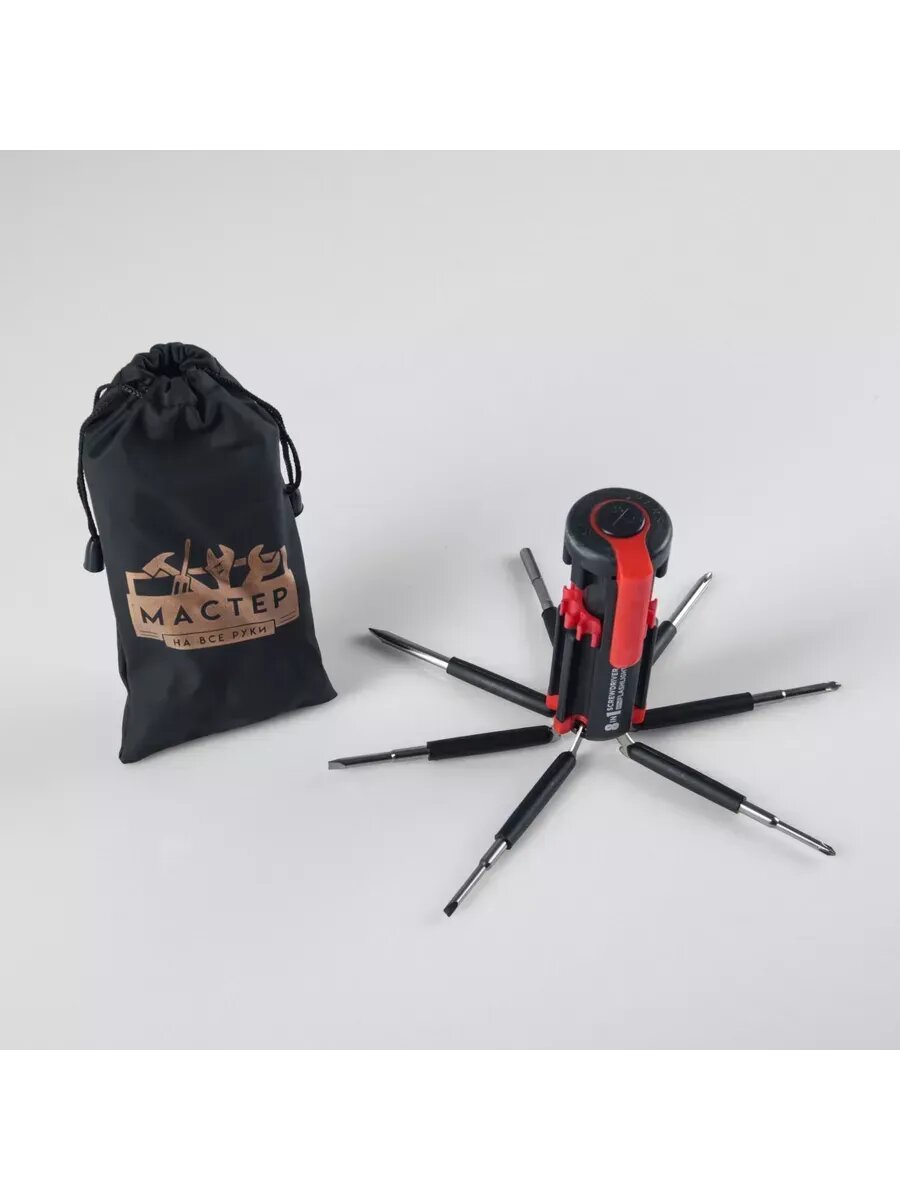 Фонарь многофункциональный, мультитул 8 в 1