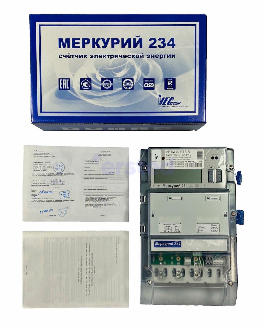 Счетчик электрической энергии Меркурий 234 ARTM2-00 DPBR.R