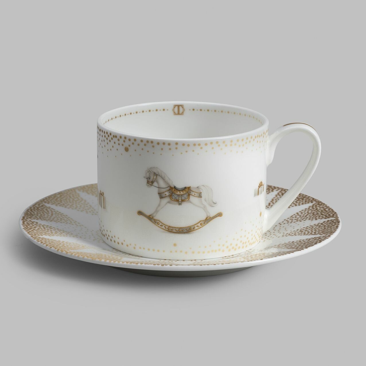 Togas Чайная пара "Селестия" новогодняя коллекция, фарфор, 220 мл