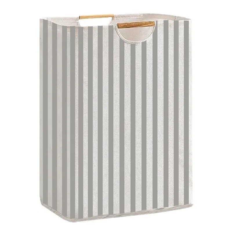 Складная водонепроницаемая корзина для белья DKSTINYE Stripes
