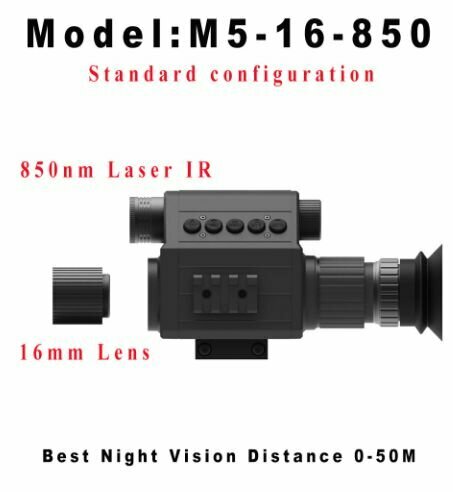 4X цифровой монокуляр ночного видения 1080P инфракрасный ИК ночного видения