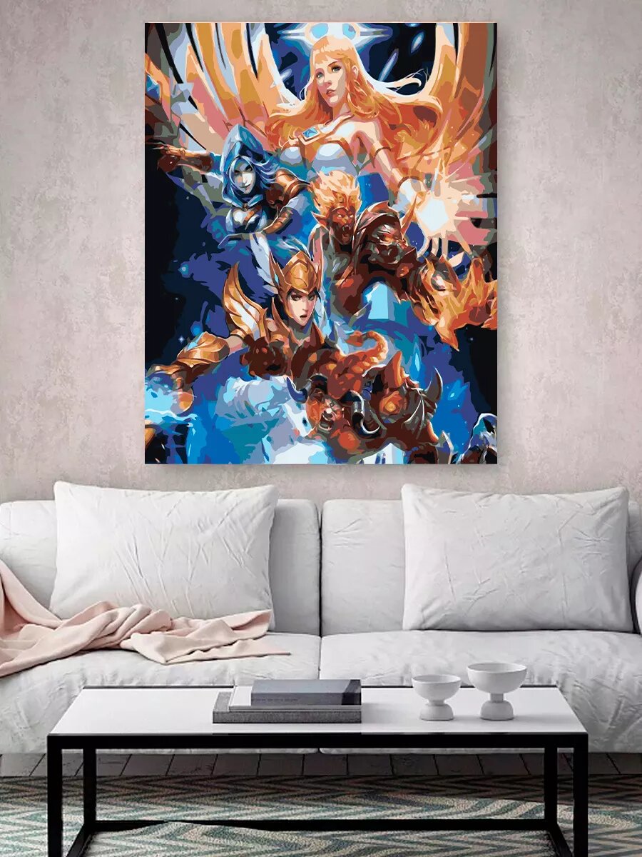 Картина по номерам Mobile-Legends