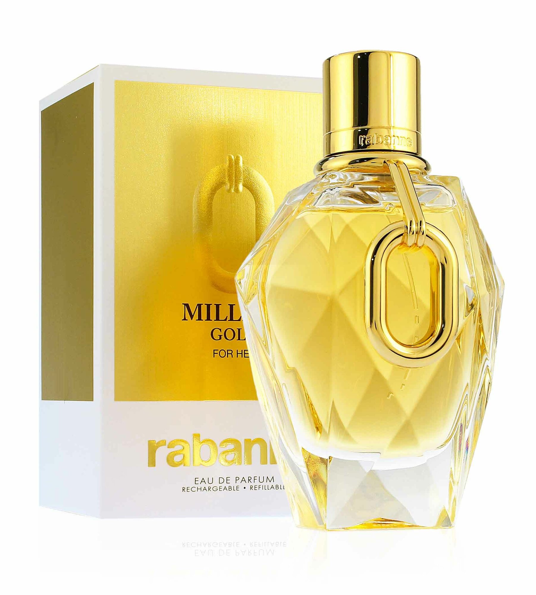 Paco Rabanne Million Gold for Her Женская вода парфюмерная EDP 50 ml refillable