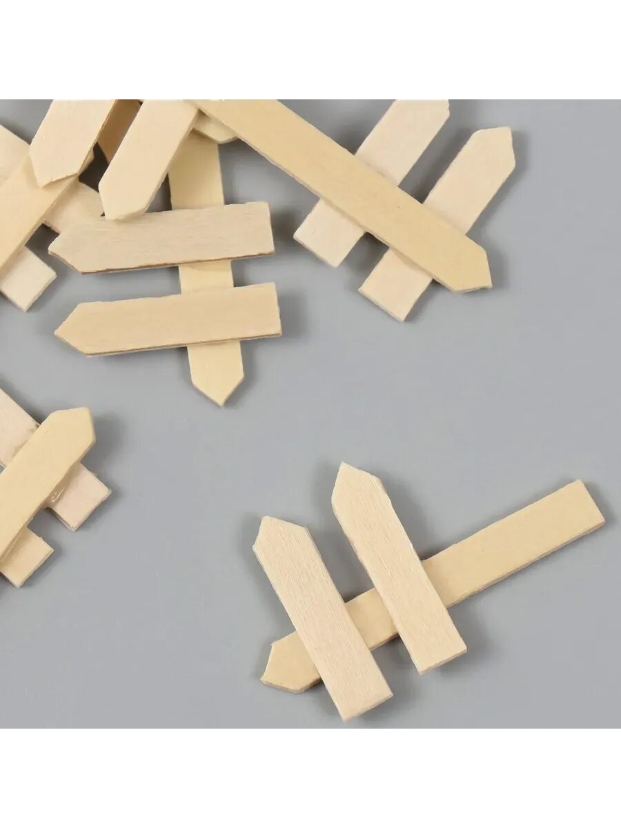 Декор для творчества "Указатель" набор 10 шт 3х5 см