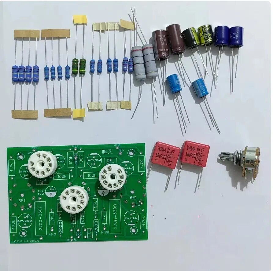 GHXAMP Мини 6N2 Push-6P1 двухканальный ламповый усилитель