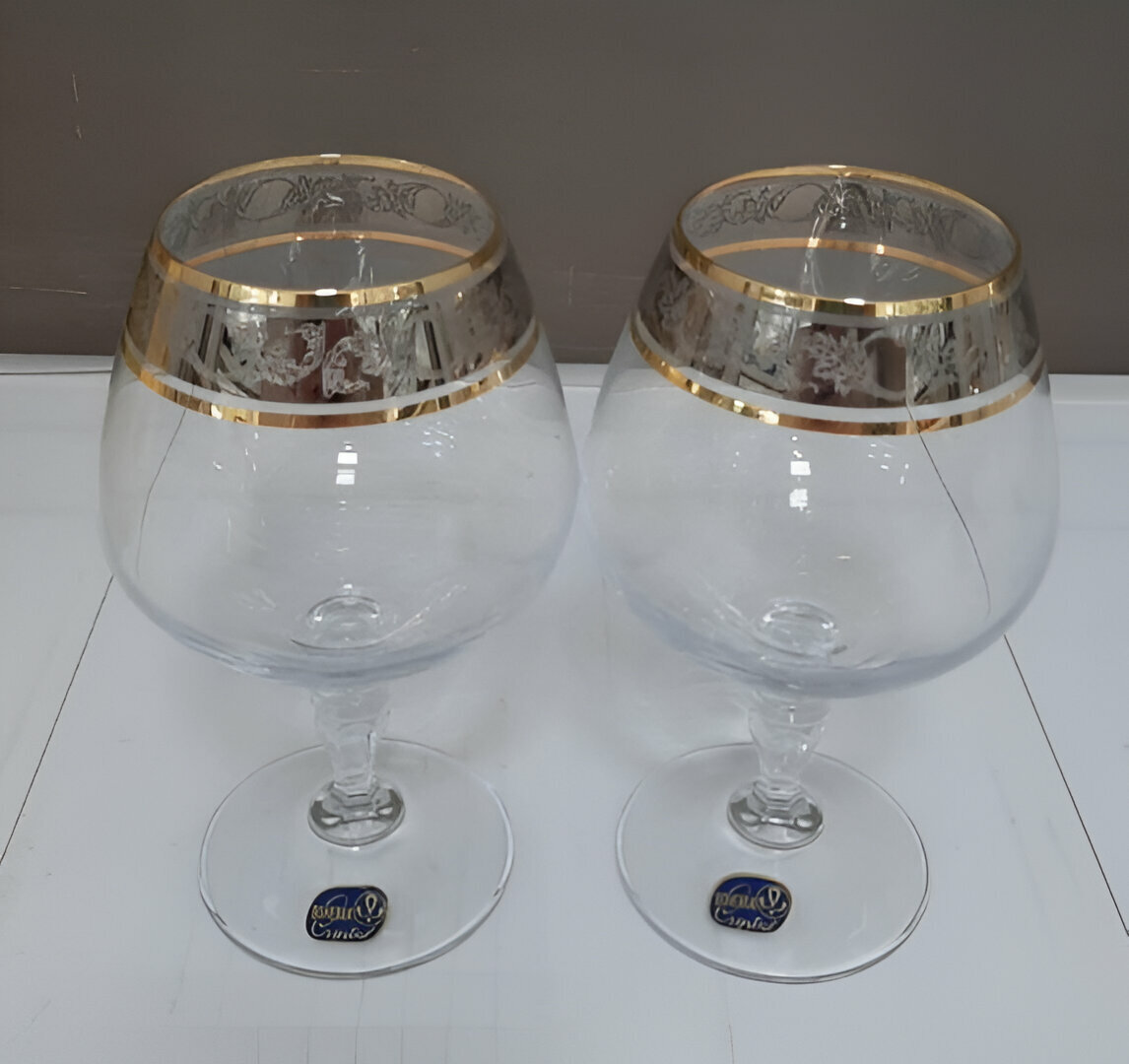 Набор фужеров Bohemia Crystal "Виктория", для бренди, 380мл, 6шт