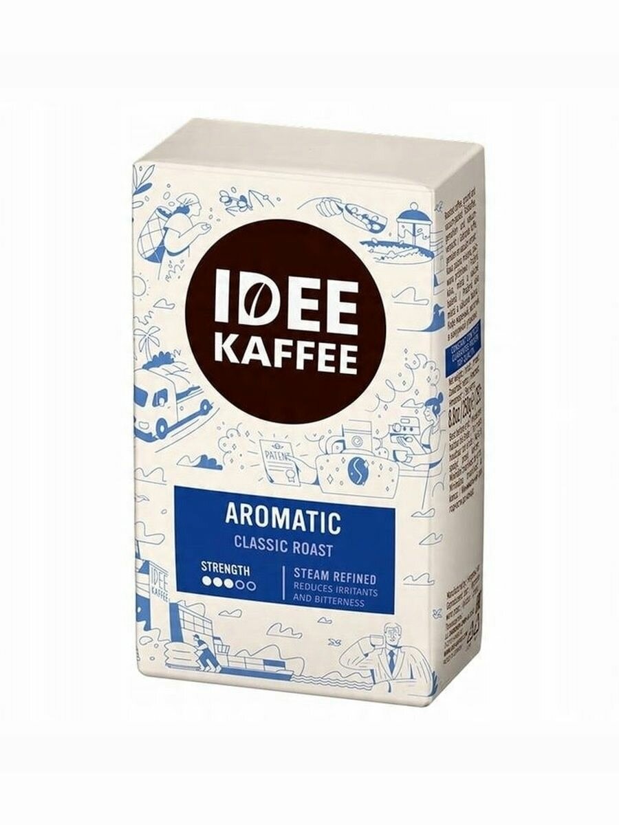 Молотый кофе IDEE KAFFEE J.J. DARBOVEN , 500г, средняя обжарка, арабика