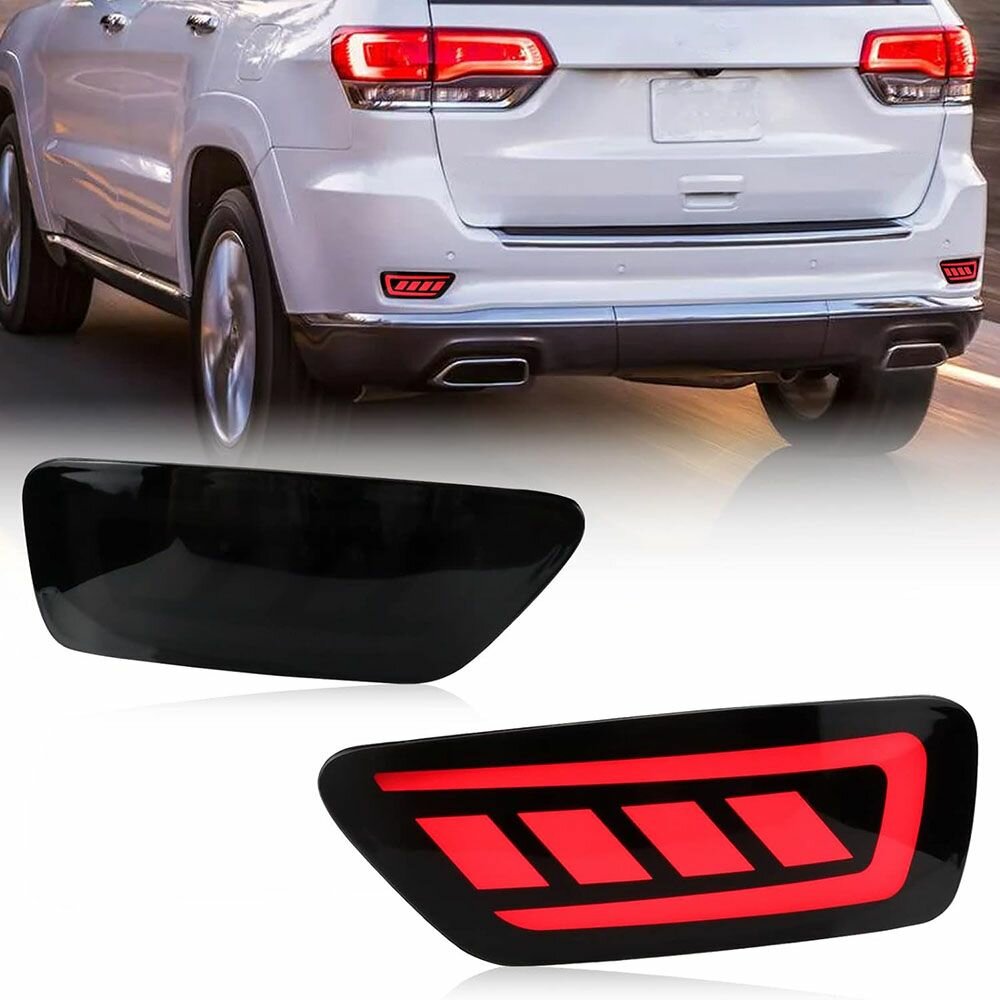 Светодиодный задний бампер туман лампа Kit Tail Fog Light для Jeep Grand Cherokee Dodge
