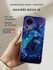 Чехол на Huawei Nova 12/Nova13 / Хуавей Нова 12/Нова 13 с принтом "Ночные киты"