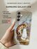 Чехол на Samsung Galaxy A16 / Самсунг А16 с принтом "Влюбленные котики 1"