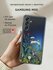 Чехол на Samsung Galaxy M55 / Самсунг M55 с принтом "Дикие полевые цветы", прозр...