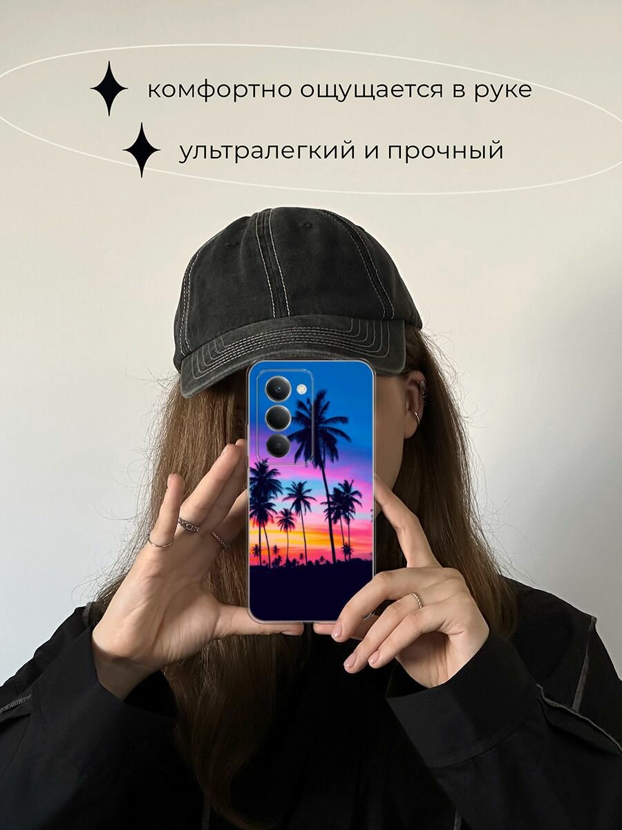 Чехол на Xiaomi Redmi 15 / Сяоми Редми 15 с принтом "Закат 5" — фото 1