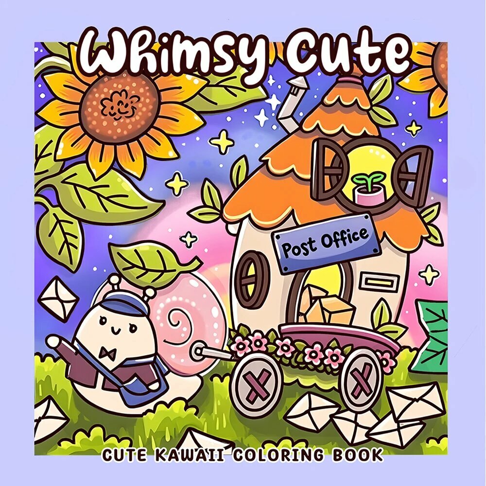 Раскраска для взрослых "Whimsy Cute Bold-easy Patterns" — фото 1