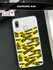 Чехол на Samsung Galaxy A40 / Самсунг Галакси А40 с принтом "Warning!", прозрачн...