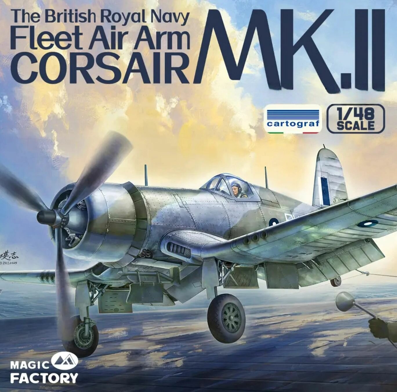 MAGIC FACTORY 5004 1/48 британского Королевского флота Corsair Mk.II сборная модель самолета