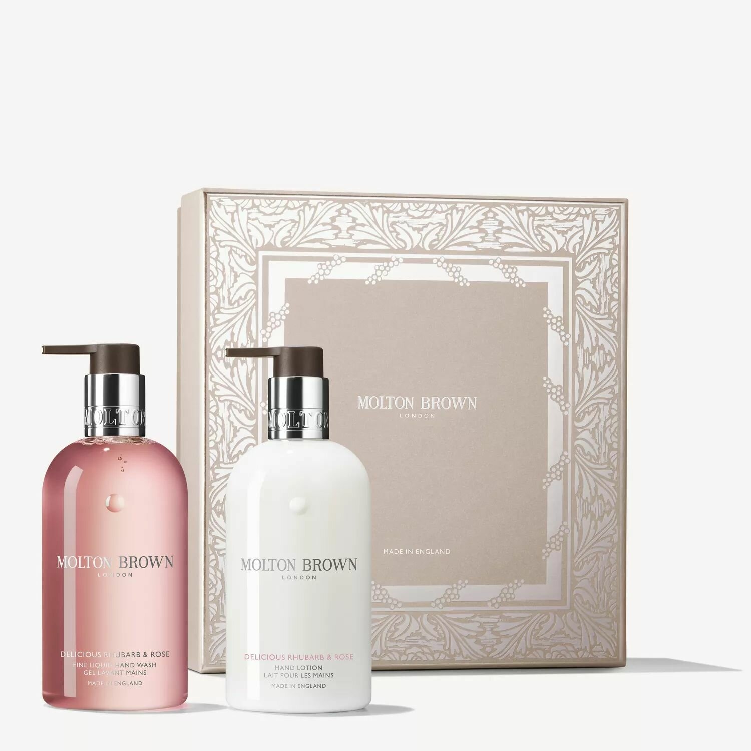 Подарочный набор Molton Brown Delicious Rhubarb & Rose Hand Care Collection