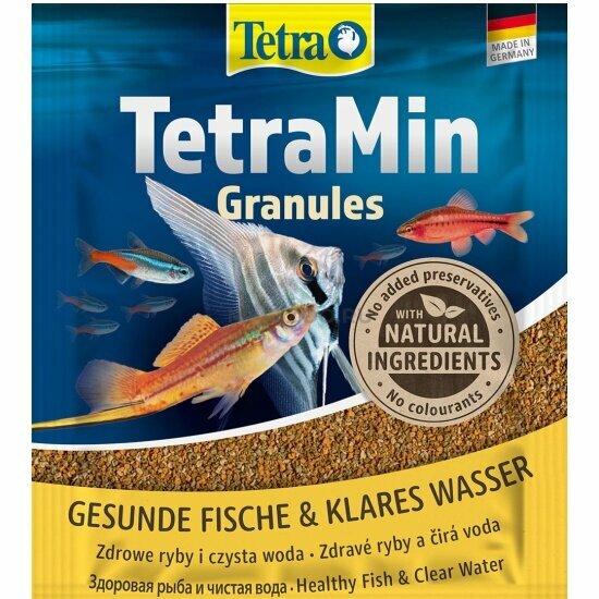 Корм для всех видов рыб Tetra Min Granules 15г