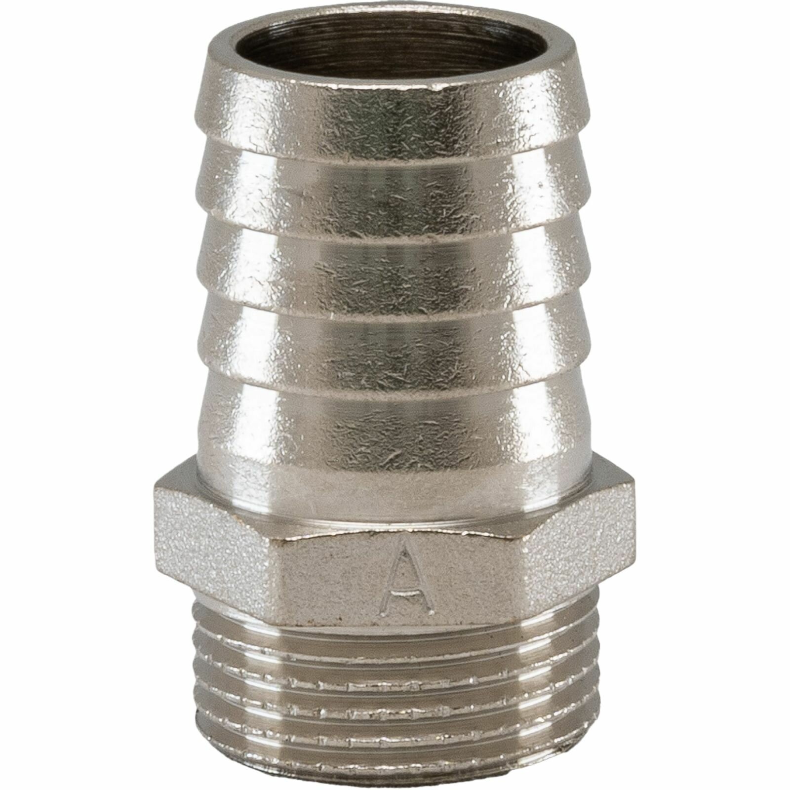 Штуцер присоединительный Aquadeel для шланга 1' НРх25 мм, резьбовое соединение