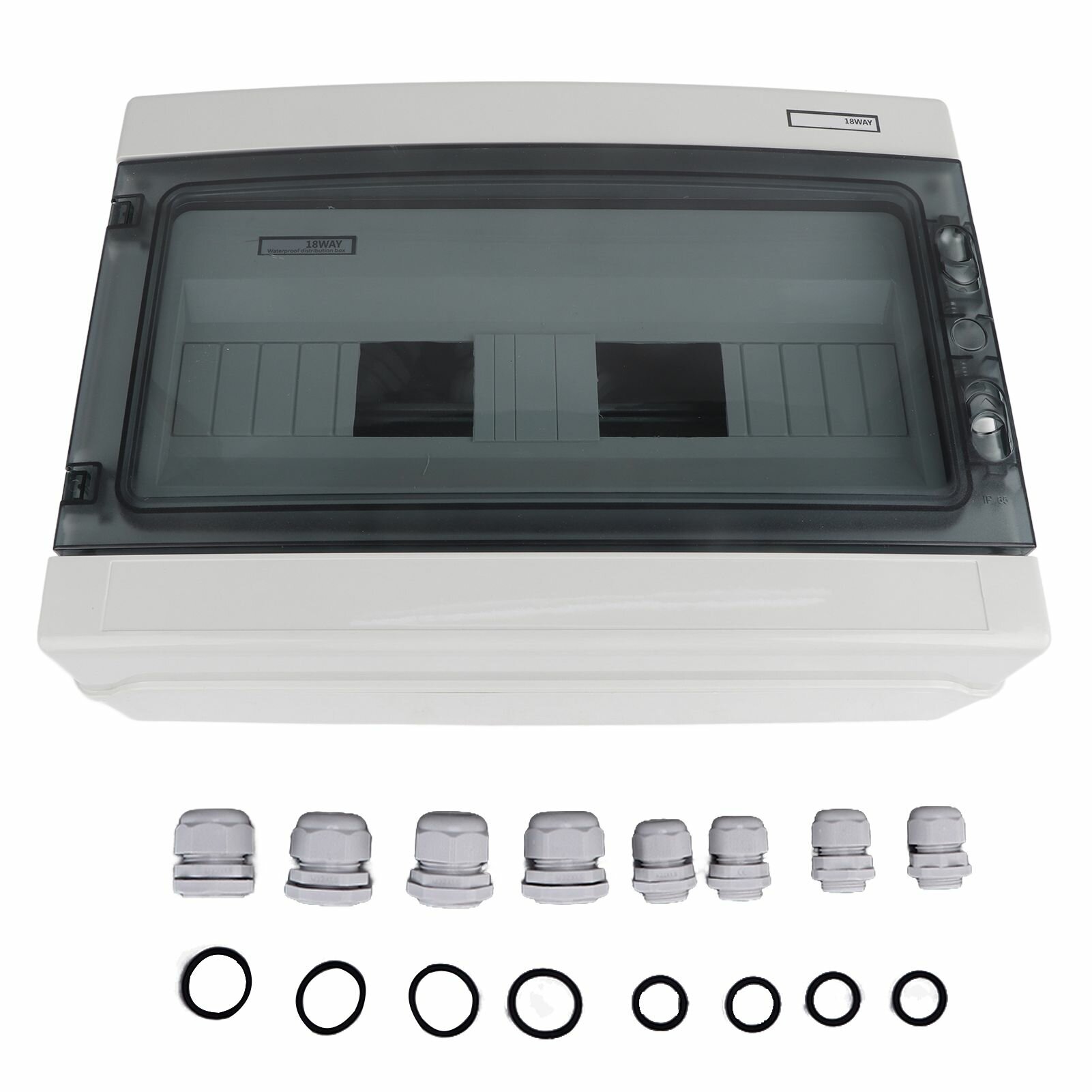 Распределительная коробка для улицы, водонепроницаемая DIN-рейка, IP65 для автоматического выключателя MCB Power SGHA 18WAY