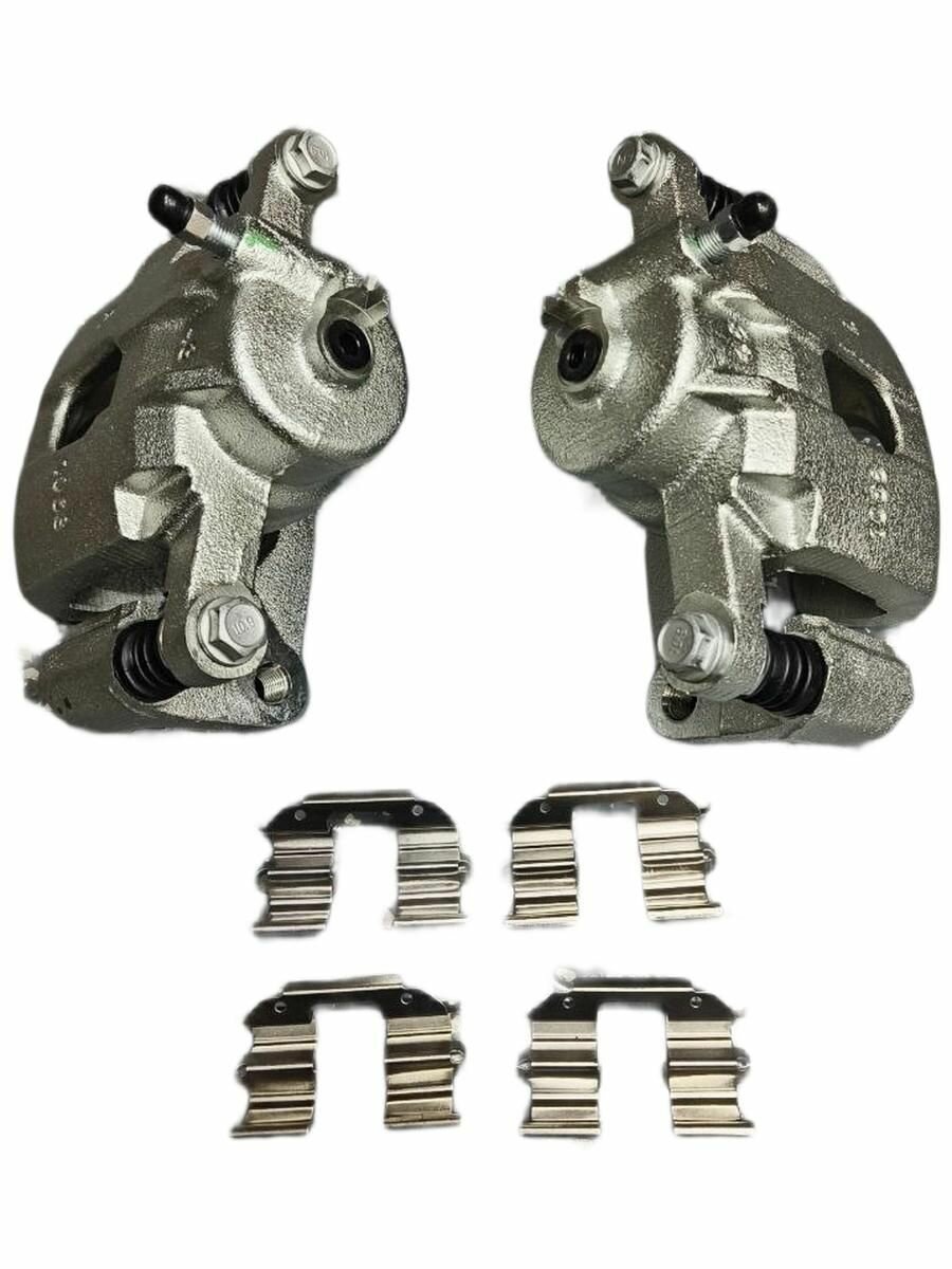 Суппорт передний левый и правый (комплект) в сборе Daewoo Matiz Weismo арт 96288627-96288628