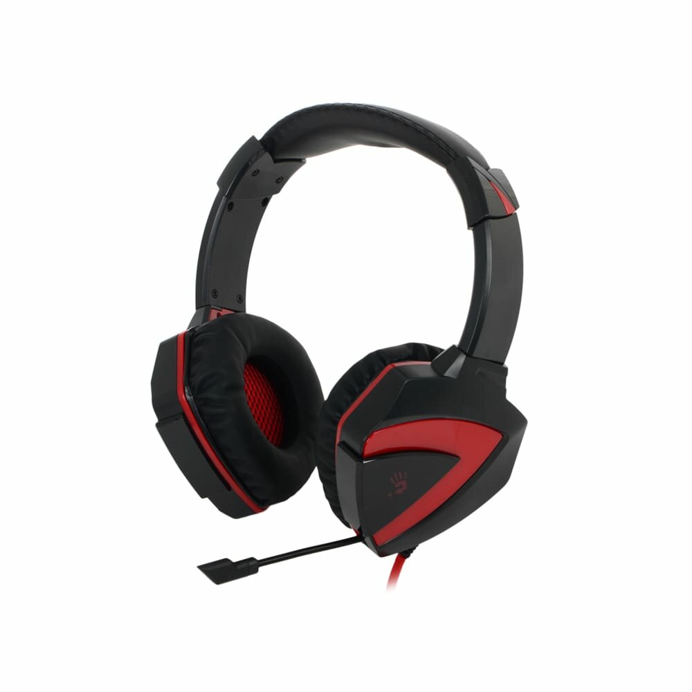 Гарнитура A4Tech Bloody G500 черный/красный (2.2м) микрофон