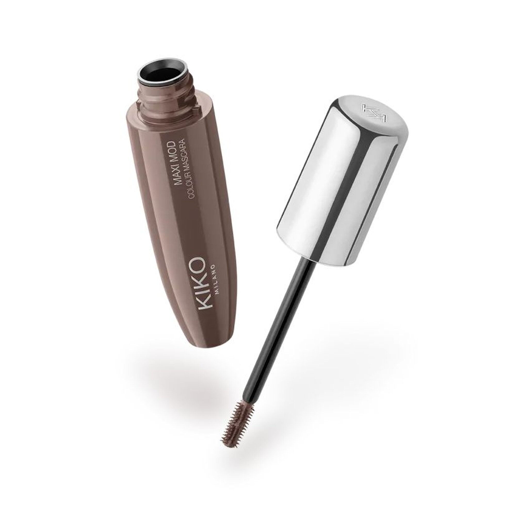 Тушь для ресниц KIKO Milano Maxi Mod Colour, коричневая, 12 мл