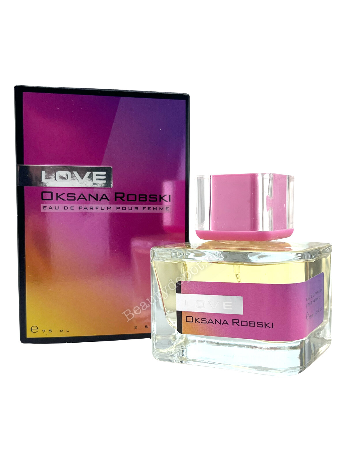 Brocard Женский Oksana Robski Love Парфюмерная вода 75мл : фруктовые, цветочные, сладкие