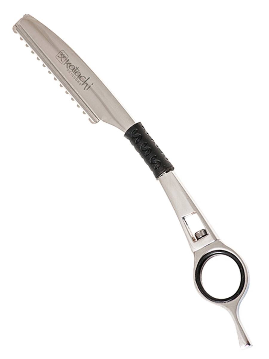 Парикмахерская бритва KATACHI, с поворотным кольцом, 5 лезвий