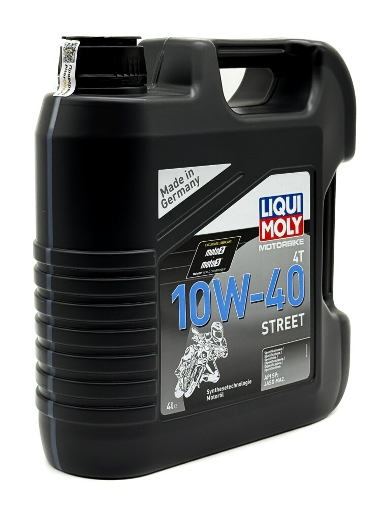 LIQUI MOLY Motorrad Motorbike 4T Street 10w40 (4л) 7512/3046