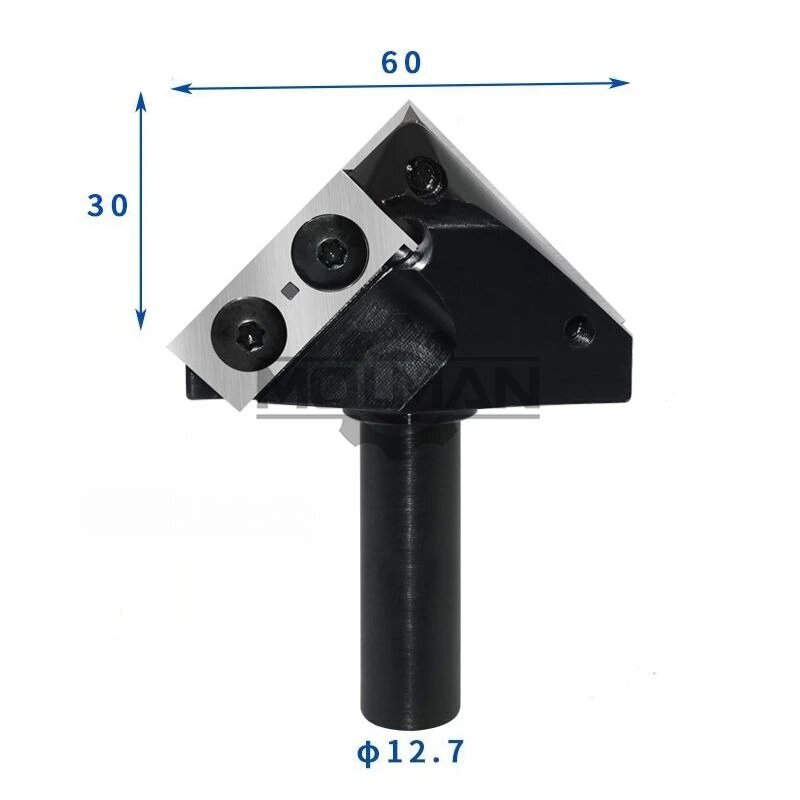 Фреза 90-градусного резака с V-образной канавкой