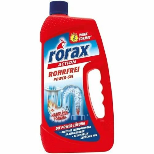 Rorax Чистящее средство для сливных труб 1 л (Германия)
