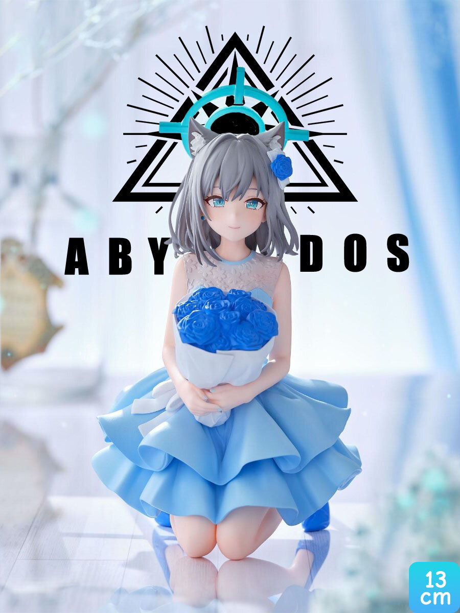 FEIPENGFАниме фигурка Синий Архив Shiroko / Blue Archive (13cm, пакет)