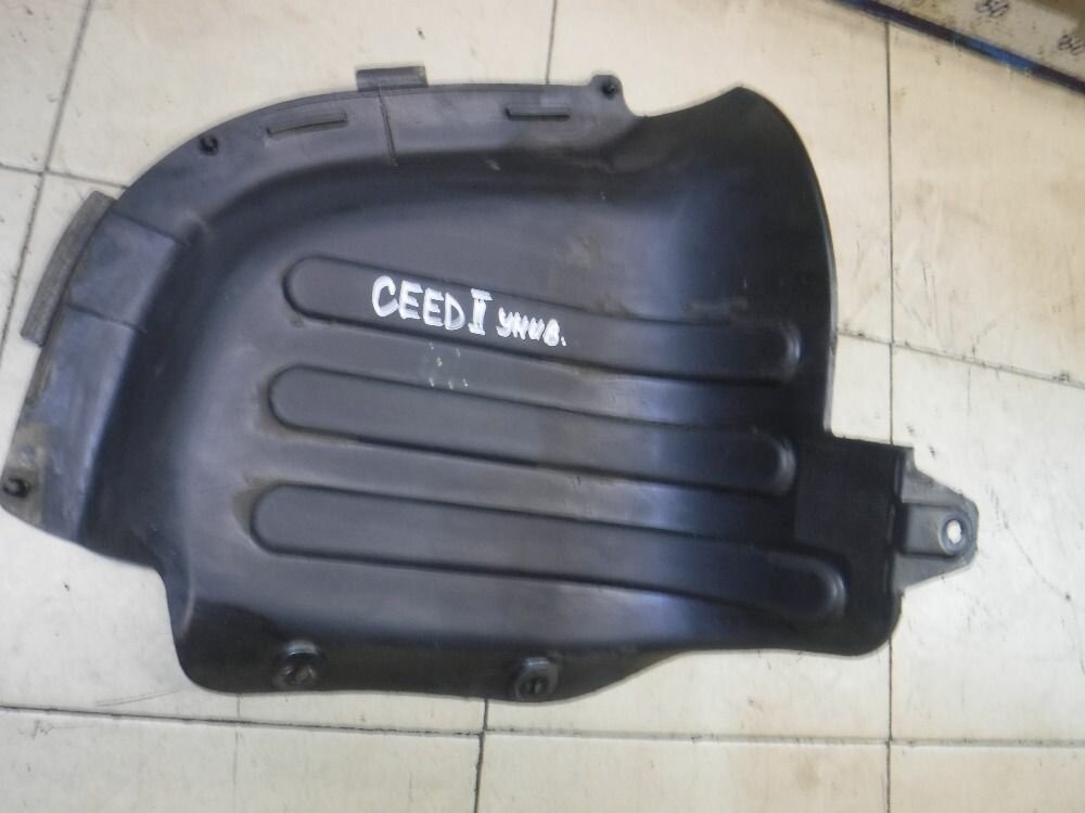 Пыльник заднего бампера левый Kia Ceed II