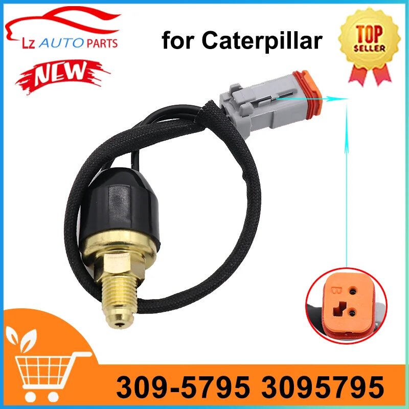Датчик давления двигателя 309-5795 3095795 для экскаватора Caterpillar Cat, запчасти для 345B II 313B 345C 345D 349D 349D2 L VG