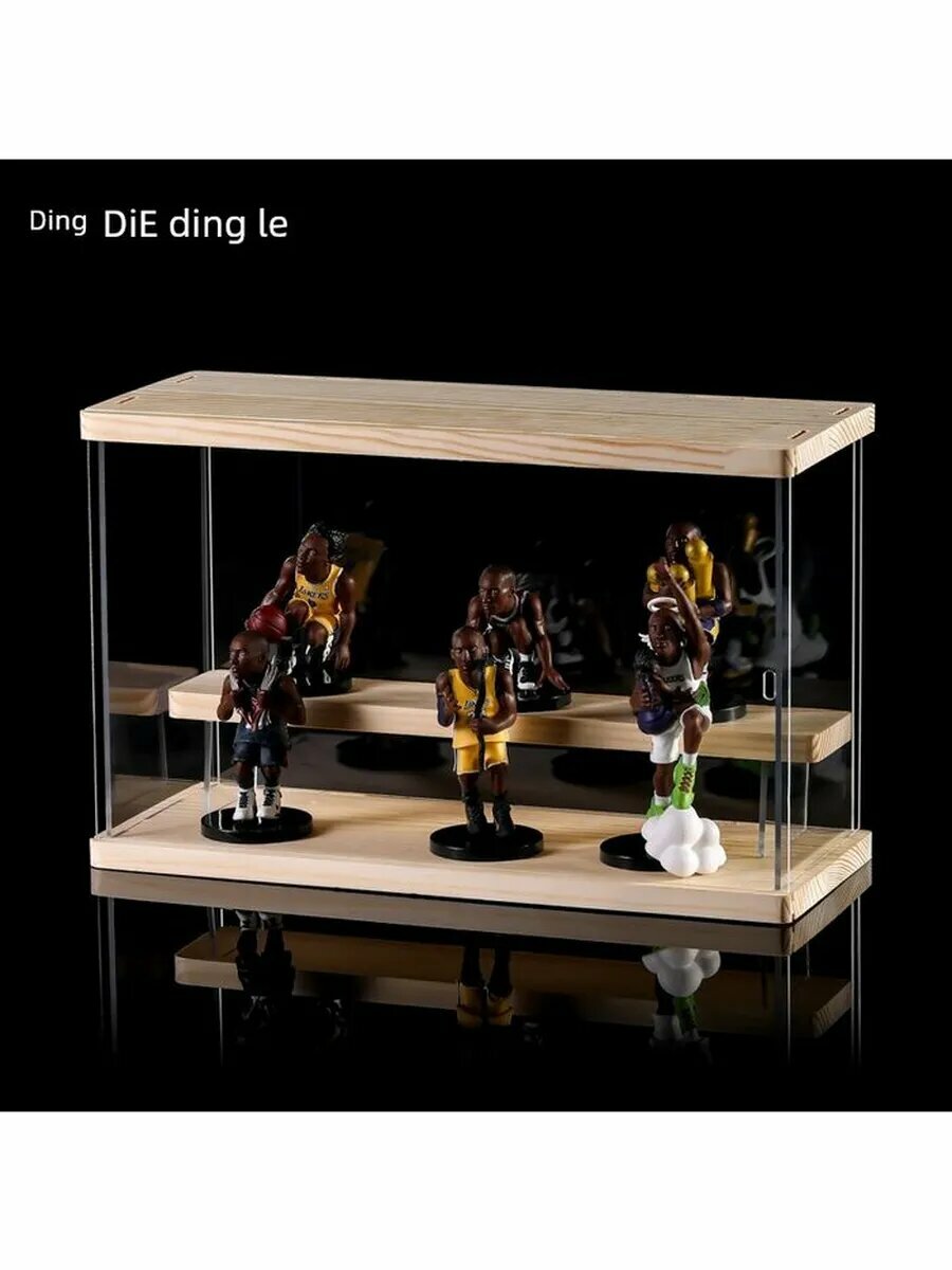 Кукла Кобе Брайант 8 см (деревянная коробка)