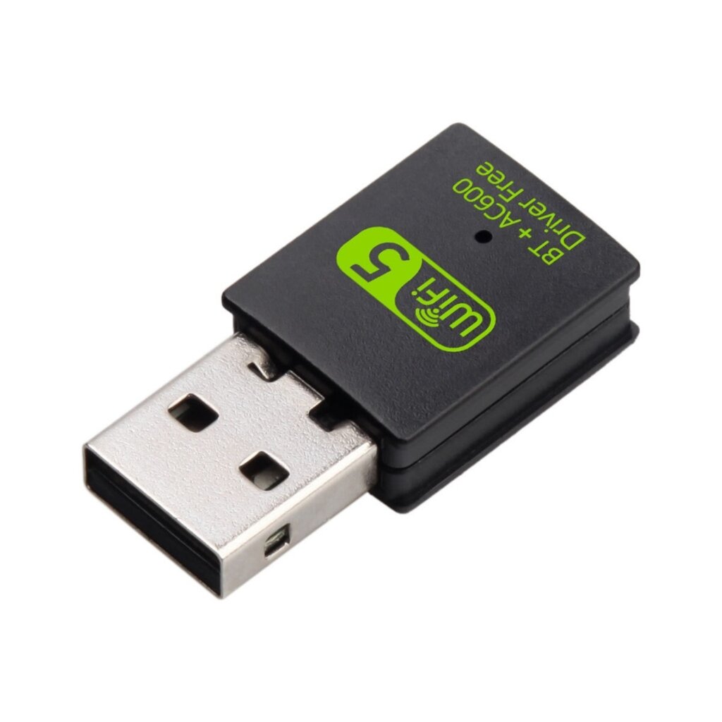 USB WiFi Адаптер 600 Мбит/с Двухдиапазонный Беспроводной Интернет-Ключ Высокоскоростной Беспроводной Интернет-Приемник для ПК Ноутбук Настольный