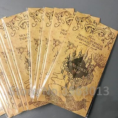 10 карт «Волшебная школа» 10 pcs Maps