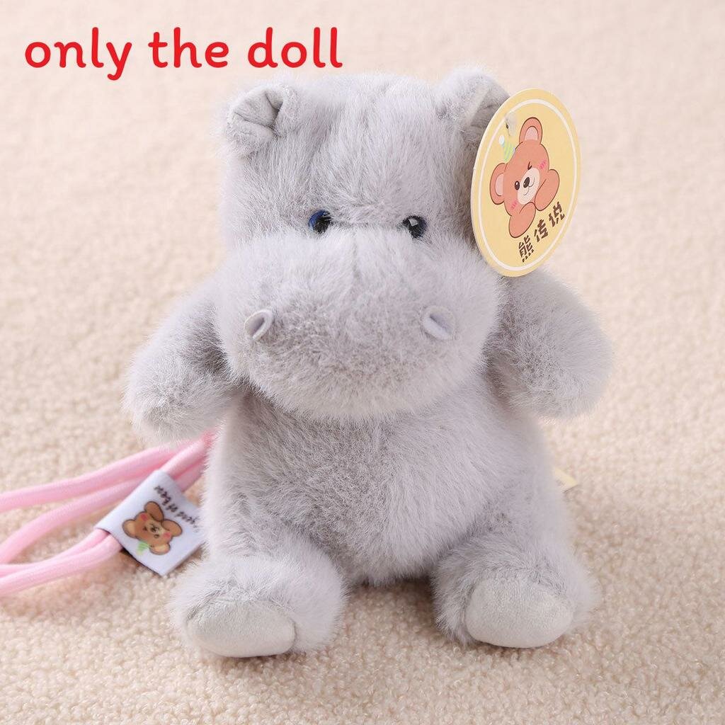 Мягкая плюшевая игрушка брелок слон шнауз утка медведь милое мягкое изделие для детей и коллекционеров стиль15