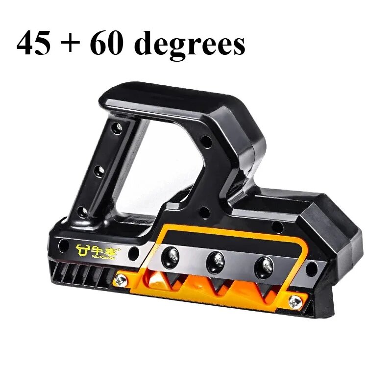 Гипсокартон V-образная машина для снятия фаски Гипсокартон 45 ° /60 ° Ручной строгальный станок для быстрой резки, деревообработка, украшение потолка, фаска для кромок, 45 and 60 degrees