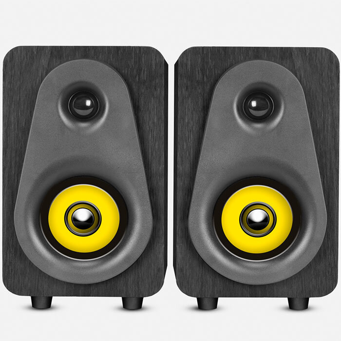 Колонки Ritmix SP-3040W питание от usb, 10Вт. чёрные