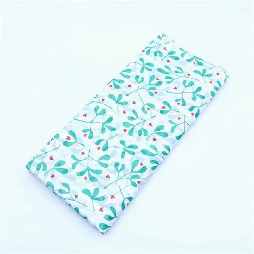 Блестящая золотая бумага для рукоделия 10 листов Бирюзовый, sky blue flower