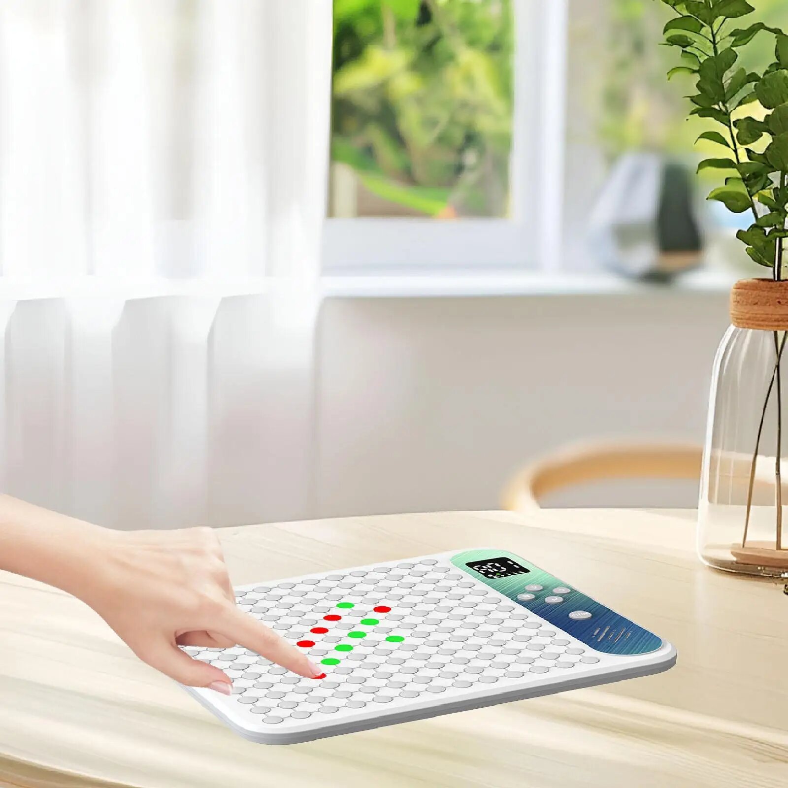 17 в 1 AI Электронная умная настольная игра Игрушка с регулируемой яркостью Развивающая игра Tic TAC Toe 5 в ряд для детей Праздник